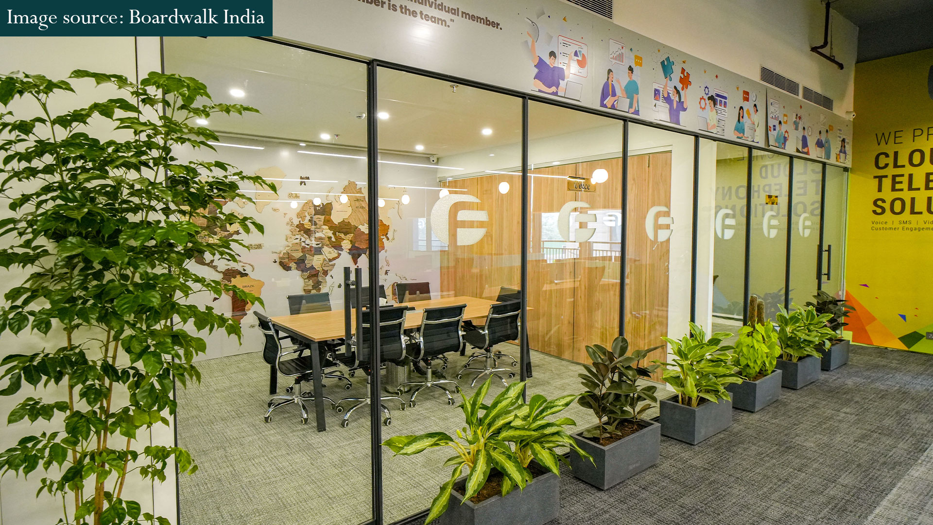 Smart Office Space Design with Integrated Technology